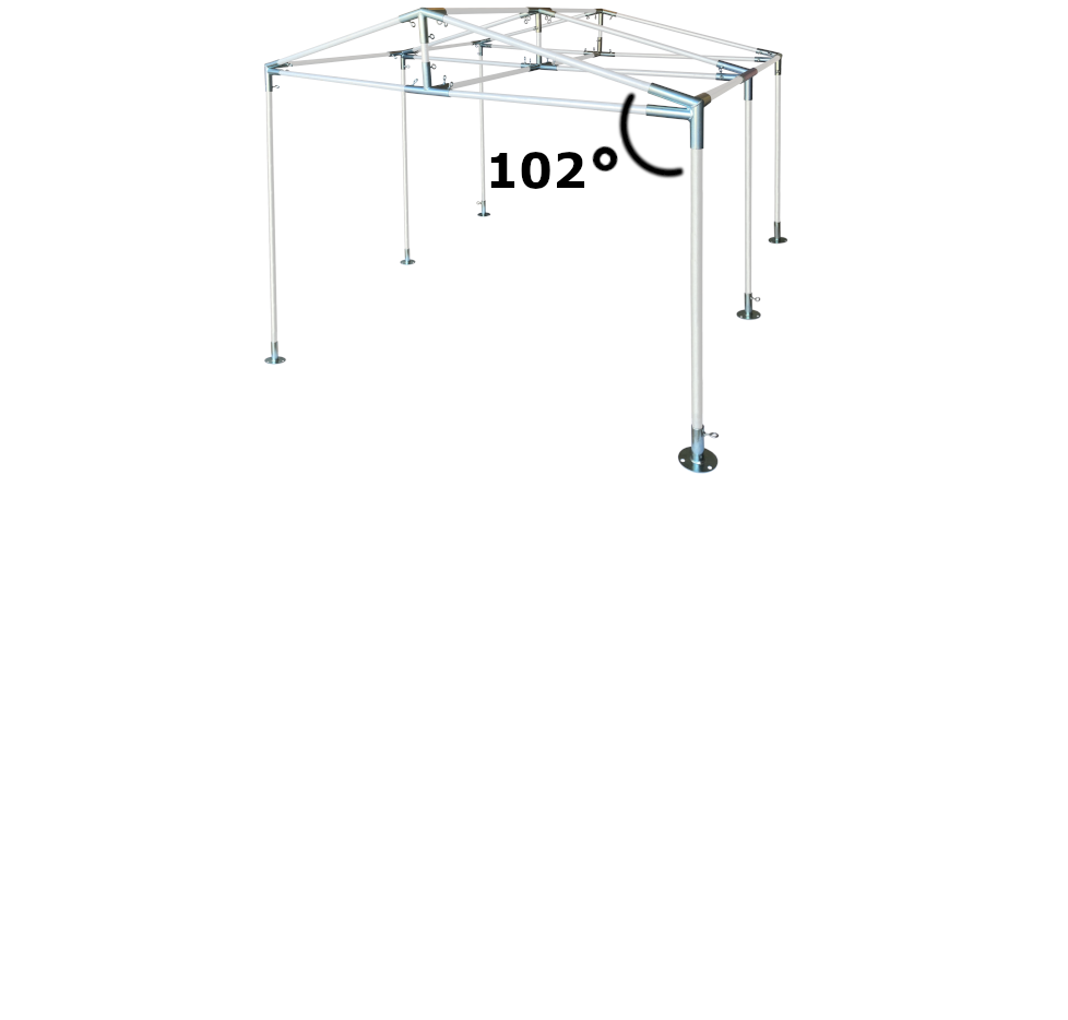 Reinforced Low Peak (Wide Width) – Sacramento Canopy