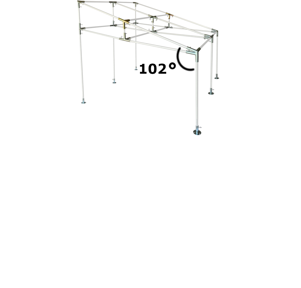 Reinforced Low Slope (Wide Width) – Sacramento Canopy