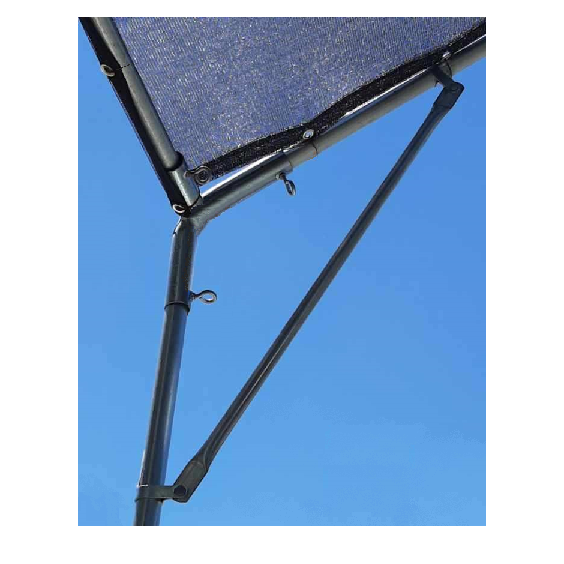 Bar Brace (40"Long) with Two 3/4", 1" or 1-1/2" Diameter Fittings ...